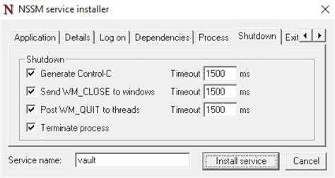 Windows Service With Nssm Hashicorp Help Center