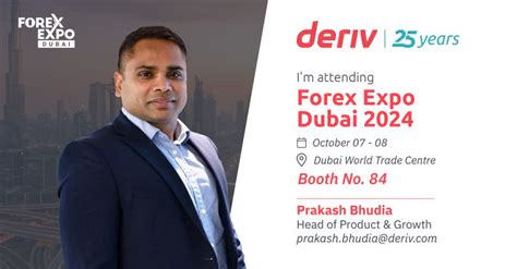 Prakash Bhudia On Linkedin Forexexpodubai2024 Derivat25