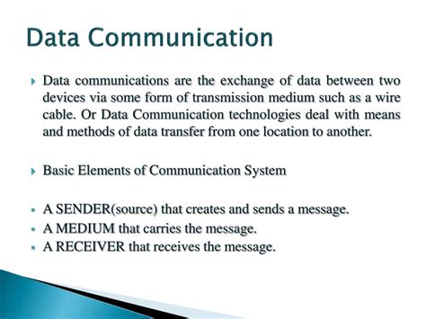 Ppt Data Communication And Networking Powerpoint Presentation Free Download Id 4859789