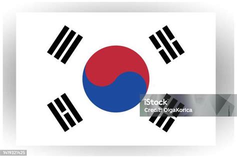 한국의 국기 한국 국기의 벡터 일러스트레이션 국가의 상징 0명에 대한 스톡 벡터 아트 및 기타 이미지 0명 국가 지리적 지역 국기 Istock