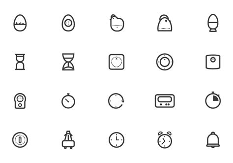 Free Egg Timer Vectors 155011 Vector Art At Vecteezy