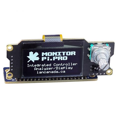 Ian Canada Monitorpi Pro Control Center And Signal Analyzer With Display For Raspberry Pi