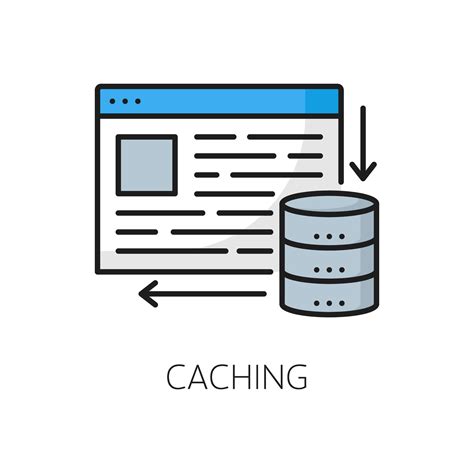Caching Cdn Content Delivery Network Icon 35203754 Vector Art At Vecteezy