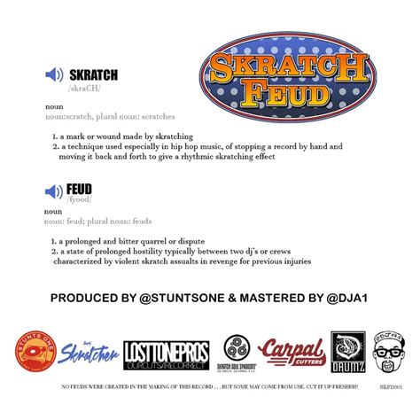 Skratch Feud Stunts One 7inch Stokyo