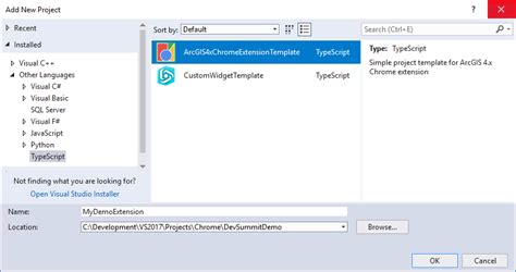 Create A Chrome Extension With Tsjsapi Esri Community
