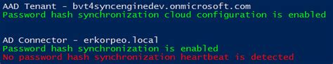 Troubleshoot Password Hash Synchronization With Azure Ad Connect Sync
