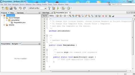 Membuat Aplikasi Penjumlahan Sederhana Di Netbeans Komputer Cyber