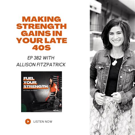 Making Strength Gains In Your 40s W Allison Fitzpatrick Steph Gaudreau