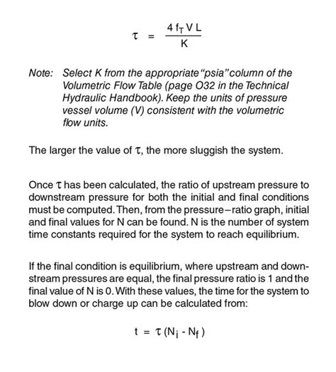 Transient Gas Flow The Lee Company