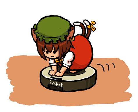 Chen Touhou Drawn By Terrajin Danbooru