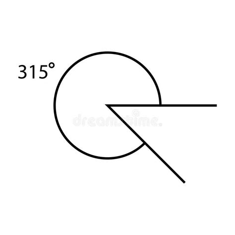 Degree Angle Icon Stock Illustration Illustration Of Symbol