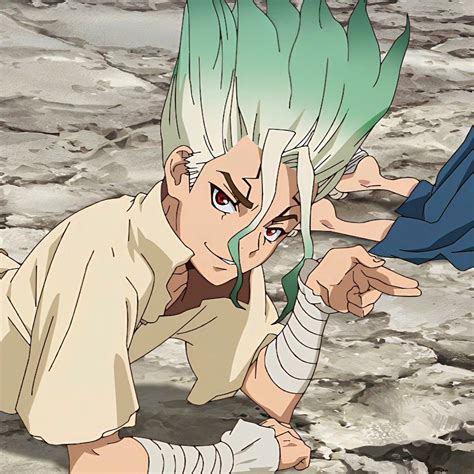 Senku Ishigami Ilustración Psicodélica Personajes De Anime Bocetos