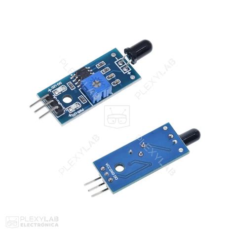 módulo detector sensor infrarrojo de flama llama ky 026 para arduino plexylab