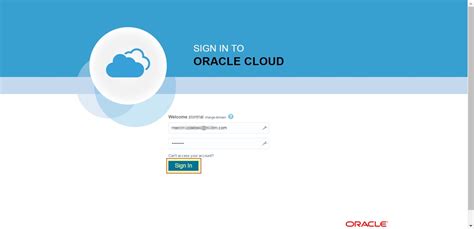 Oracle Database Cloud Service Free Trial Account