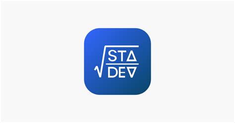‎standard Deviation Calculator Im App Store