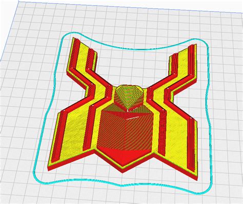 Stl File Spider Man Symbol・3d Printing Idea To Download・cults
