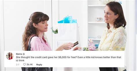 Woman Misunderstands What Credit Card Limit Means