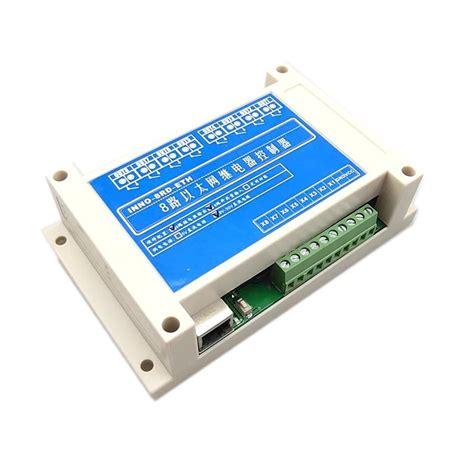 Ethernet Relé 8 Irányú Hálózat Internetes Kapcsoló Hálózati Kábel Tcp