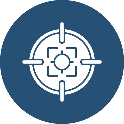 Target Vector Icon 20353447 Vector Art At Vecteezy