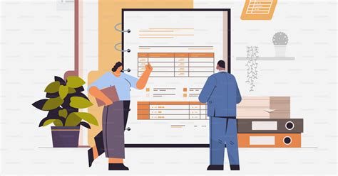 기업 데이터 계획 보고서를 분석하는 사업가들 회계 비즈니스 프리젠테이션 보고서 개념 수평 전체 길이 벡터 그림 벡터 Unsplash의 금융 및 경제 이미지