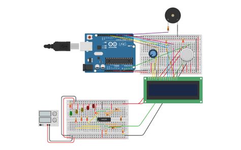 Circuit Design Air Monitor Tinkercad