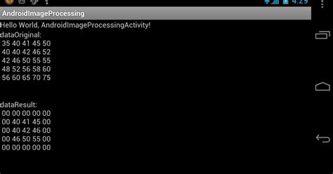 Android Coding Image Processing On Android The Basic Logic Of
