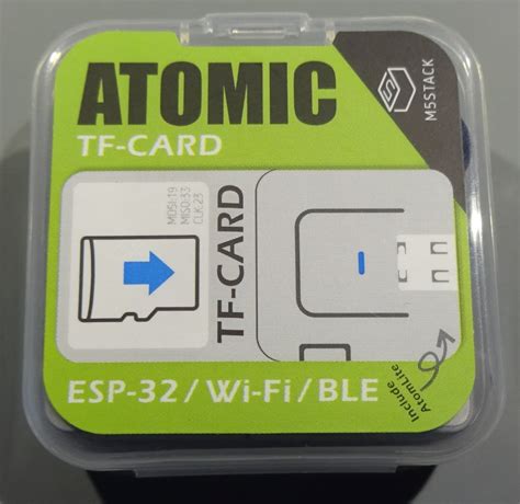 ESP Vorstellung Des M Stack Atomic TF Card Moduls SD Kartenleser Inkl Atom Lite