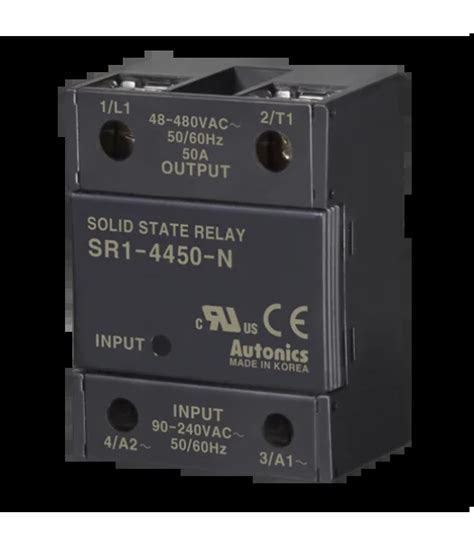 Autonics Sr1 4450 Single Phase Solid State Relay أكبر سوق صناعي أونلاين في مصر
