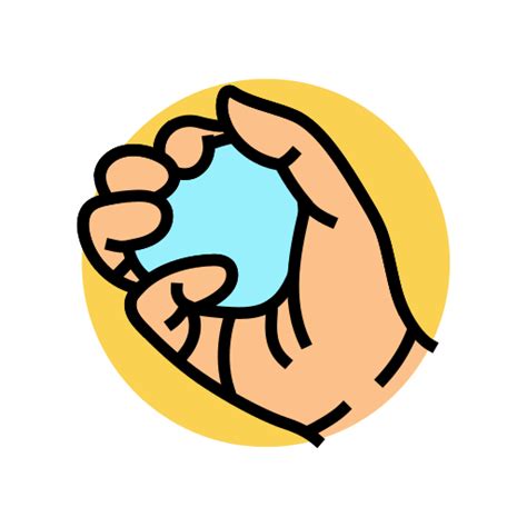 Difficulty Gripping Objects Disease Symptom Health Icon Download