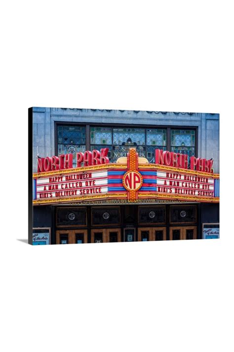 Usa Western New York Buffalo North Park Theater Marquee North