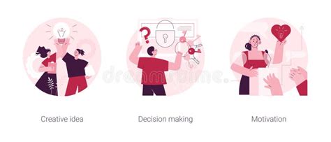 Problem Solving Skills Abstract Concept Vector Illustrations Stock
