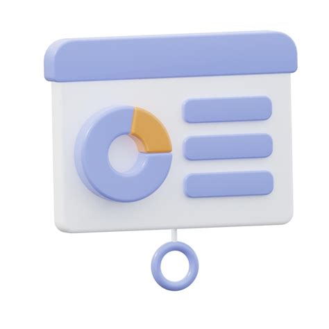 Premium Photo 3d Presentation Board Illustration