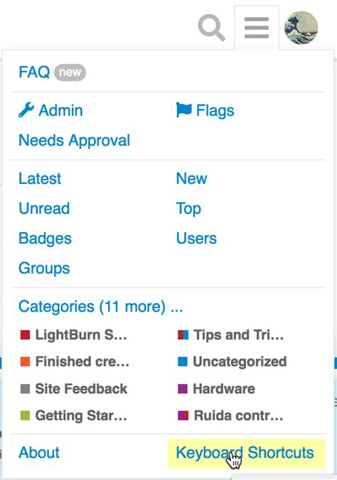 Does The Forum Support Keyboard Shortcuts Hotkeys Resources