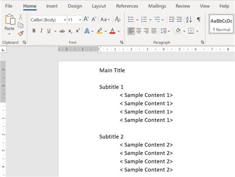 Comment Créer Des Titres Pliables Dans Word