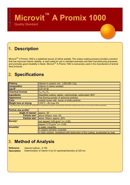 Microvit A Promix 1000 Tpi