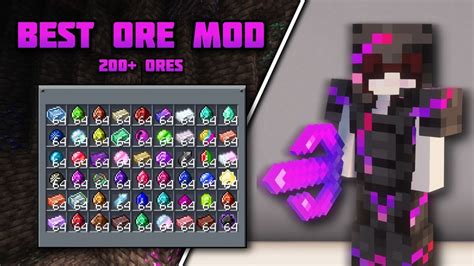 Minecraft New Ores Mod Khám Phá Thế Giới Quặng Mới Đầy Hấp Dẫn