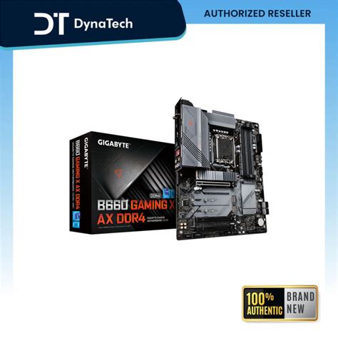 Gigabyte B660 Gaming X Ax Ddr4 Motherboard Lazada Ph