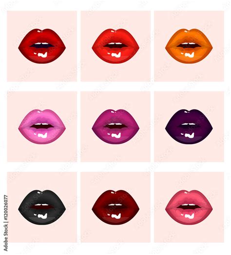 Fuschia Red Lipstick