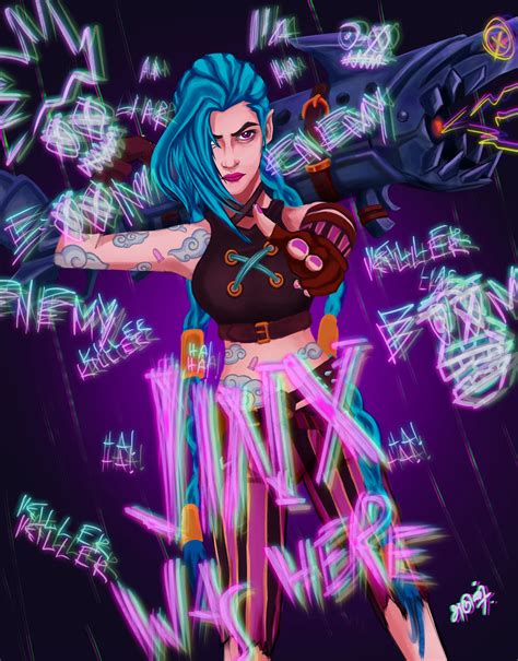 Artstation Jinx At Samantha Hanlon Blog