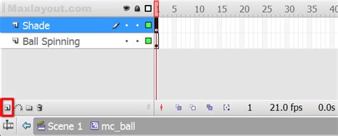flash อนิเมชั่นบอลเด้งดึ๋ง animate bouncing ball