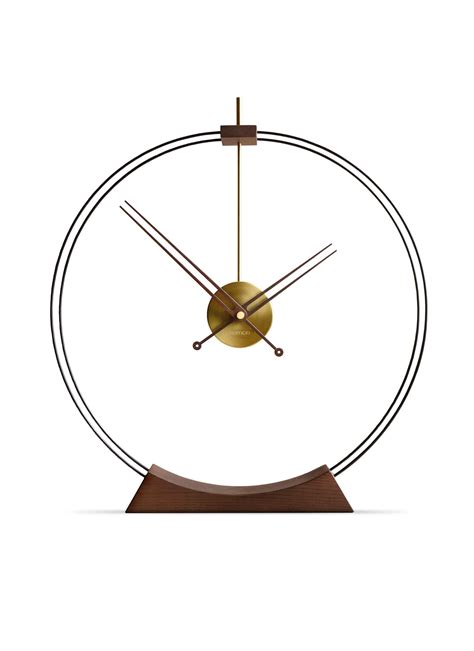 Aire Table Clock Luxury Designer Accessories At Cassoni