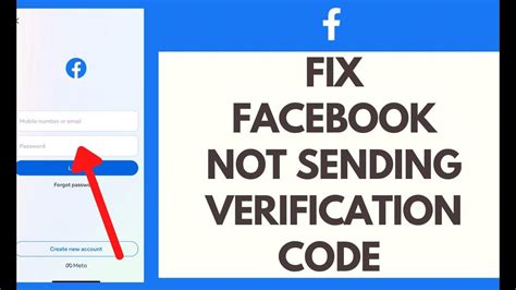 How To Fix Facebook Not Sending Verification Code 2023 Youtube