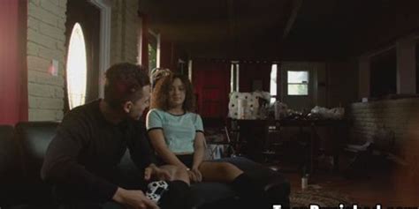 Gagging With The Controller She Used To Do Him Dirty