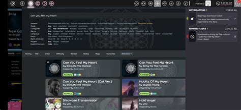 Beatmaps Cant Download From The Listing On Android · Issue 20655 · Ppyosu · Github
