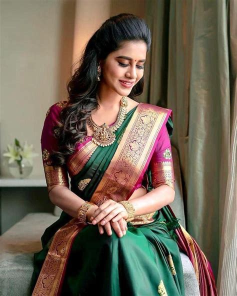 Green Color Designer Bold And Beautiful Saree Indian Etsy Wedding