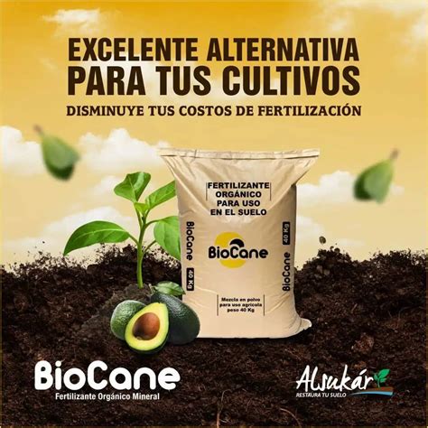 Fertilizante Orgánico Mineral Biocane Croper