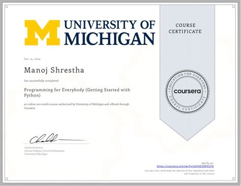 Manoj Shrestha On Linkedin 🎓 Excited To Share That Ive Completed The Programming For Everybody
