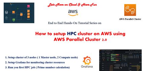 How To Setup HPC Cluster On AWS Using AWS Parallel Cluster With Monitoring Tool Grafana