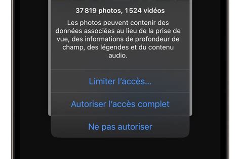 Ios 17 Comment Contrôler Les Applications Autorisées à Accéder à Vos Photos