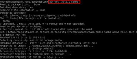 Konfigurasi File Server Dengan Samba Di Linux Debian